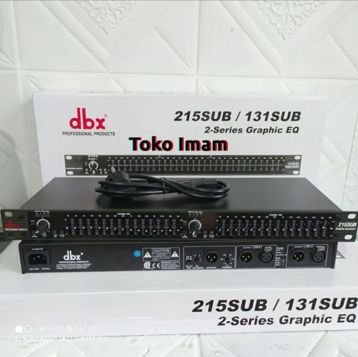 Equalizer Dbx 215 Subwoofer | Lazada Indonesia
