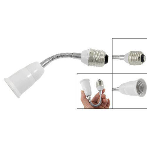 Light E27 Amp Bulb All Direction Extension Adapter Extender 20cm ...