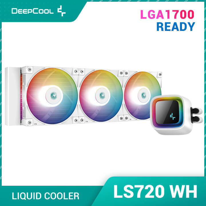 DeepCool LS720 High-Performance Liquid CPU Cooler, 360mm Radiator ...
