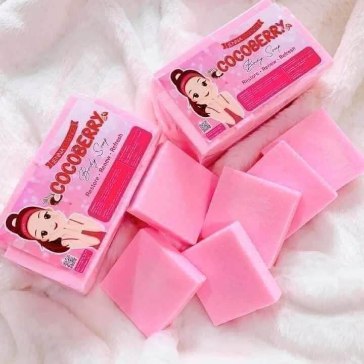 COD Cocoberry Trial Pack Whitening Soap ORIGINAL 1pc Coco Berry Body Soap - Jenna Essence ON ...