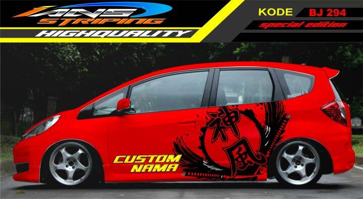 DECAL MOBIL LUXIO / STICKER TERIOS RUSH / MOBIL VIOZ / STIKER KARTUN ...