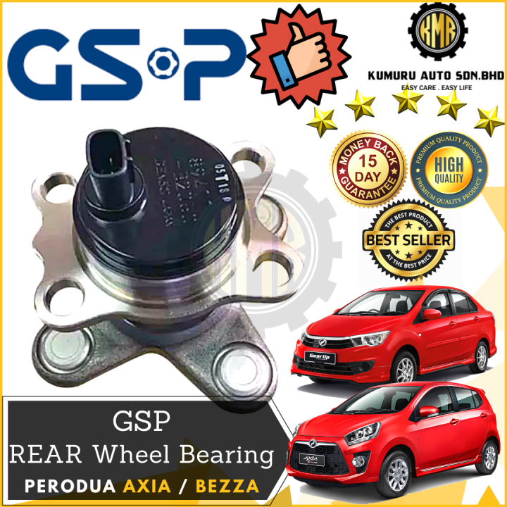GSP REAR WHEEL BEARING PERODUA AXIA BEZZA | Lazada