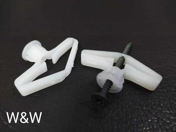 Sekrup gypsum 5 cm + Fisher Gypsum Nylon Toggle Isi 20pcs | Lazada Indonesia