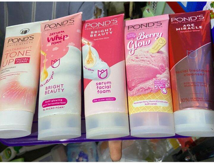 PONDS ALL VARIAN FACIAL SRUB FACIAL FOAM 100ML (rijek kemasan) pencuci ...