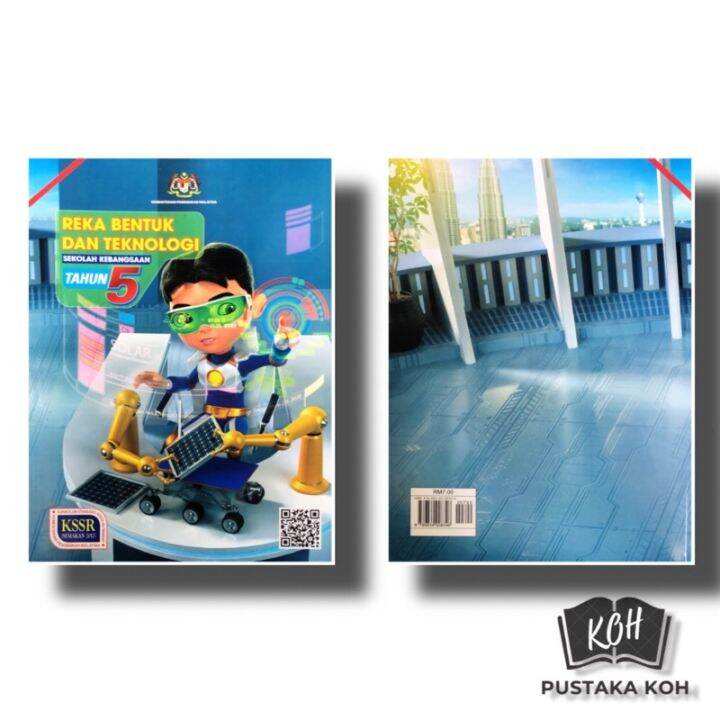 [KOH] Buku Teks SK Tahun 5 RBT / Reka Bentuk Dan teknologi | Lazada