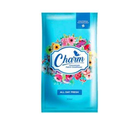12pcs 30ML Charm Fabric Conditioner Blue All Day Fresh | Lazada PH