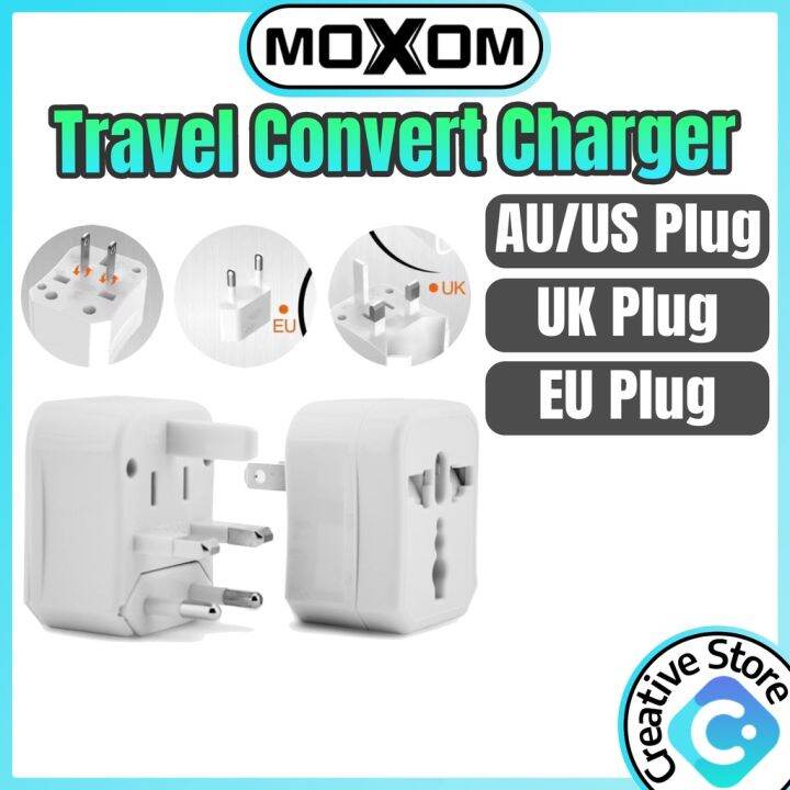 Universal Travel Adapter Moxom Charger Adapter Chargers Kepala Charger ...
