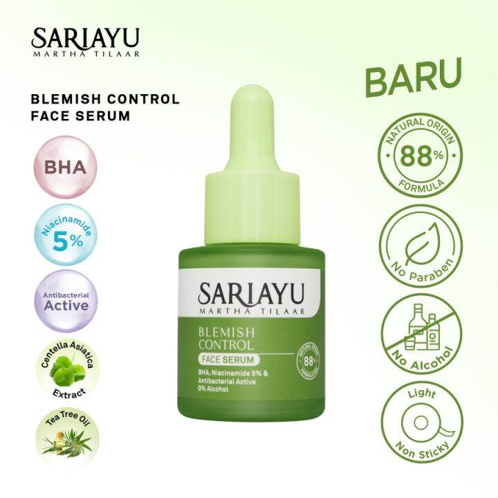 Sariayu Blemish Control Face Serum 20ml | Lazada Indonesia