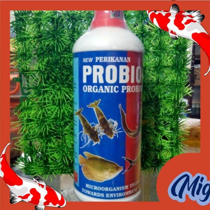 PROBIO 7 PERIKANAN ORGANIC PROBIOTIK OBAT IKAN LELE UDANG 1 liter ...