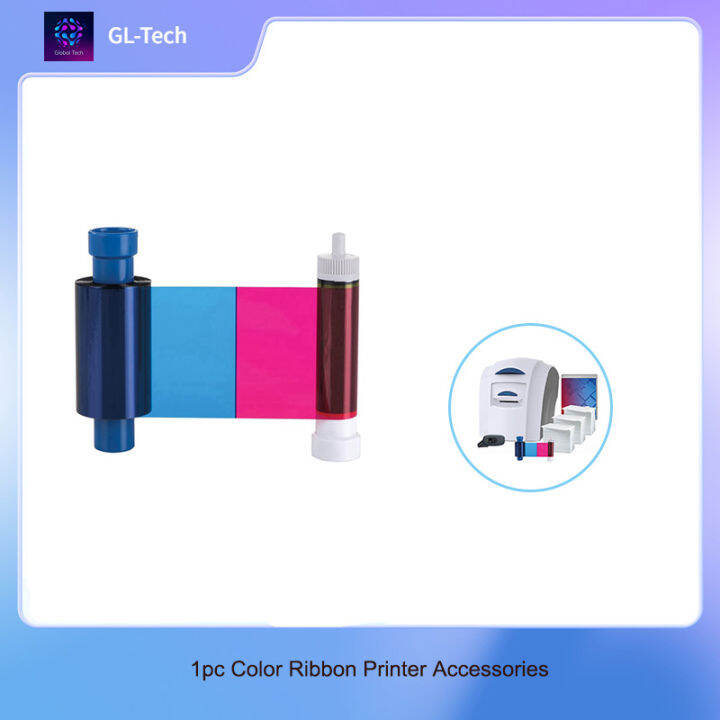 【GL-Tech】Color Ribbon Printer Accessories for Magicard Enduro Enduro 2 ...
