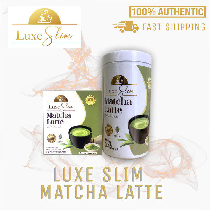 Luxe Slim Matcha Latte with Stem Cell Extract | Lazada PH