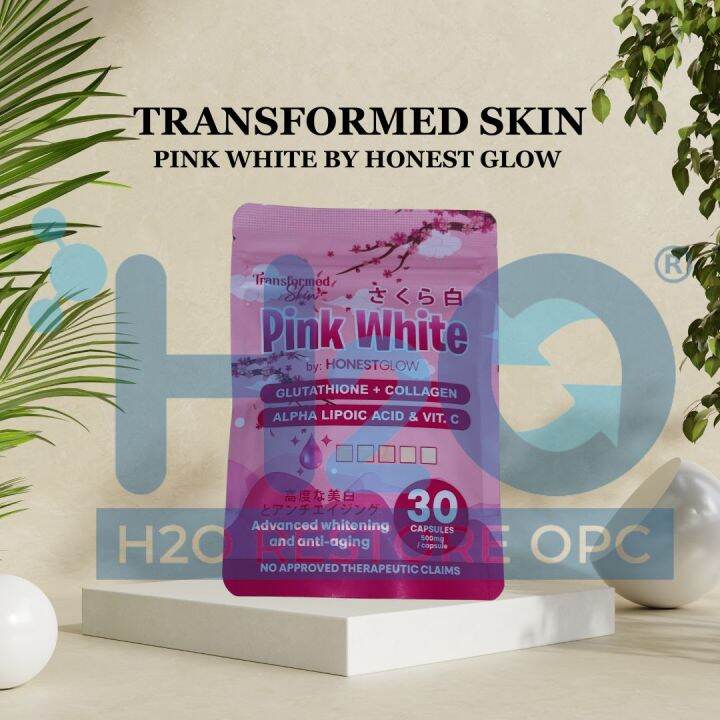 Honest Glow Pink White Capsule | Lazada PH