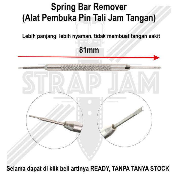 Obeng Tusukan Alat Pembuka Pin Spring Bar Remover Tali Jam Tangan ...