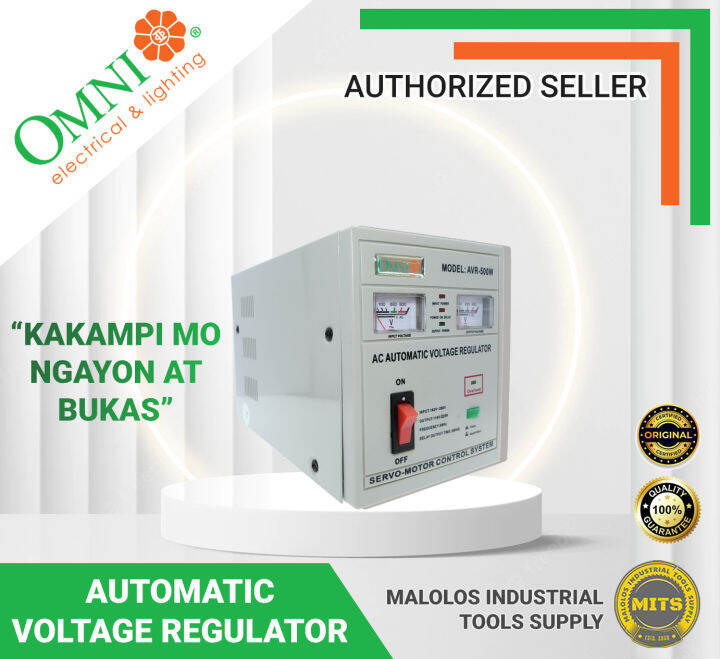 OMNI Automatic Voltage Regulator 1500W AVR-1500W | Lazada PH