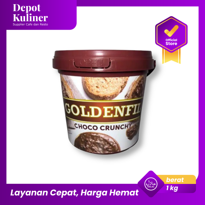 Goldenfil Choco Crunchy 1 kg goldenfill golden fil goldenfil medan ...
