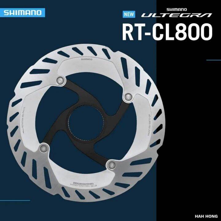 ใบดิสเบรค RT-CL800 SHIMANO ULTEGRA GRX CENTER LOCK Disc Brake Rotor 140 ...
