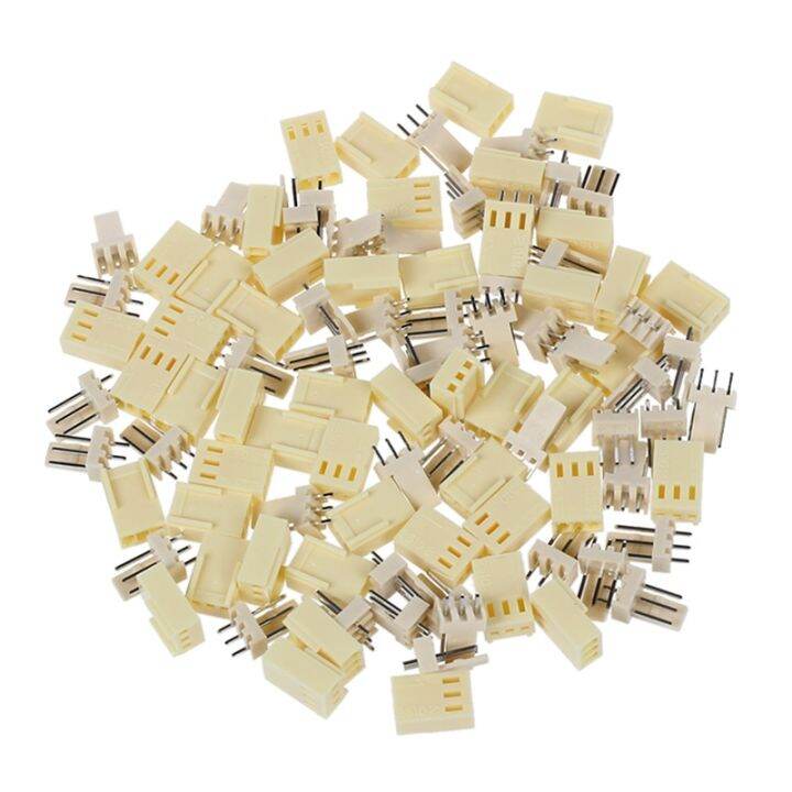 50 pieces KF2510-3P 2.54mm PCB header 3-Pin connector Crimp Terminal ...