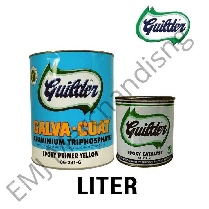 Guilder Galva-Coat Zinc Chromate Epoxy Primer Yellow in Liter | Lazada PH