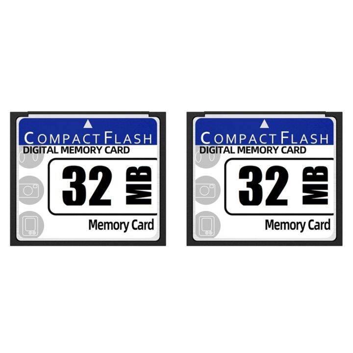 2X 32MB Compact Flash Memory Card for Camera, Advertising Machine ...