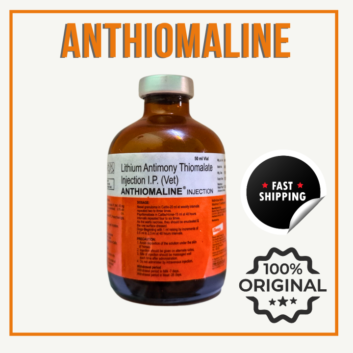 Anthiomaline (Ubat Sakit Puru) 50ML | Lazada