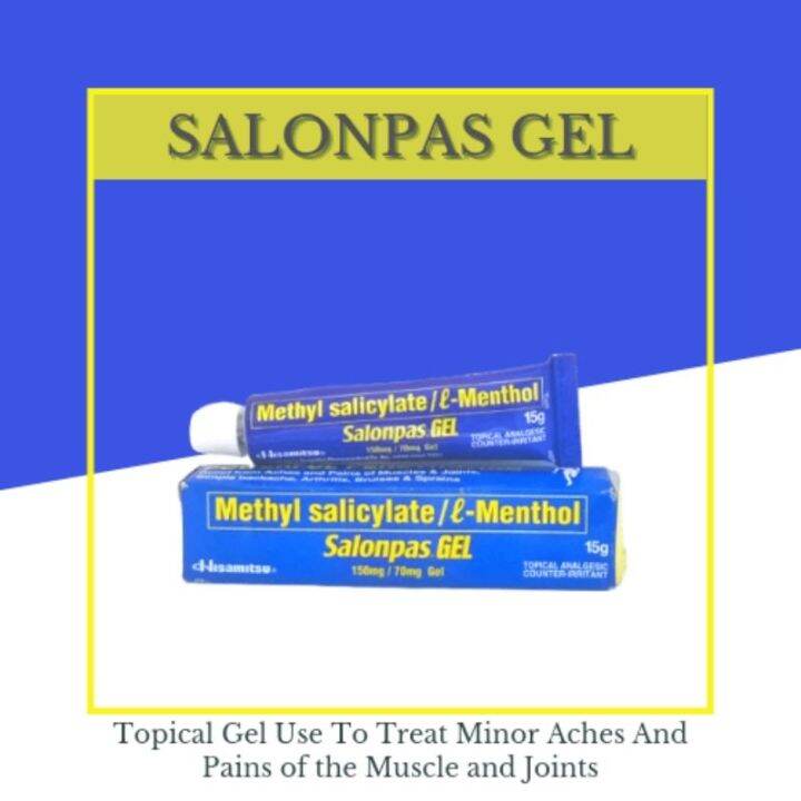 Salonpas Gel 15g Authentic | Lazada PH