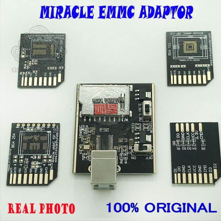 New Miracle Emmc Plus Tool / Miracle Emmc Adapter 5 In 1 For Bga 153 ... New Miracle Emmc Plus Tool / Miracle Emmc Adapter 5 In 1 For Bga 153 ...
