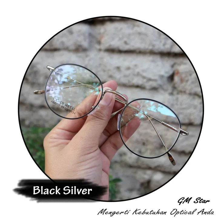 SERI-021 / Frame Kacamata Minus Bahan Besi / Kacamata Stylish ...