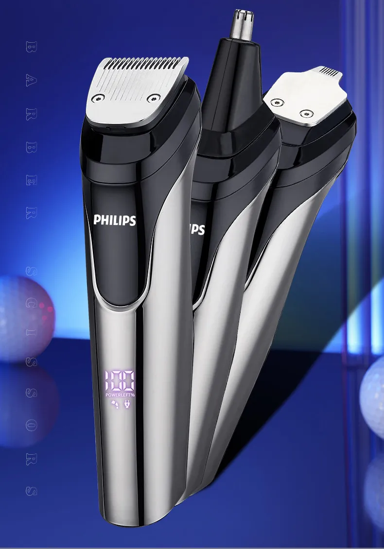 PHILIPS 12 IN 1 MULTI-FUNCTION HAIR CLIPPER EYEBROW TRIMMER NOSE HAIR ...
