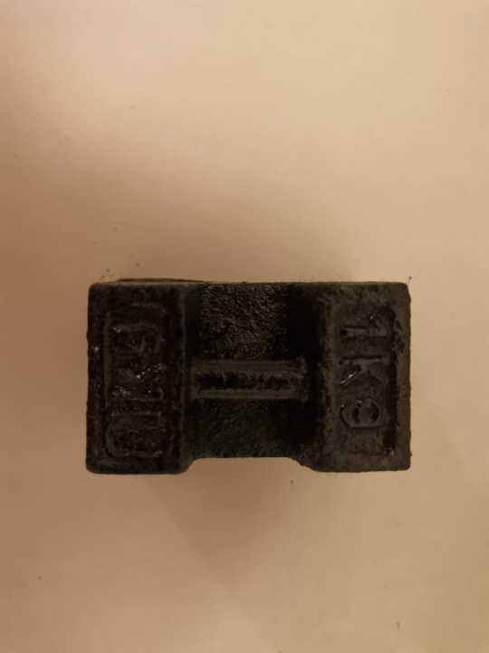 Cast Iron Test Weights 1kg | Lazada