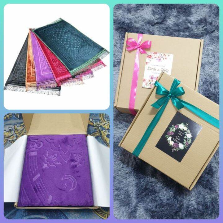 SURPRISE GIFT BOX + SEJADAH GEBU + WISH CARD + REBEN Birthday hadiah ...