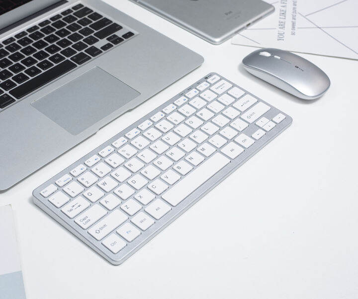 V2S KM600 Wireless Keyboard And Mouse Set Gaming USB Keyboard Ultra ...