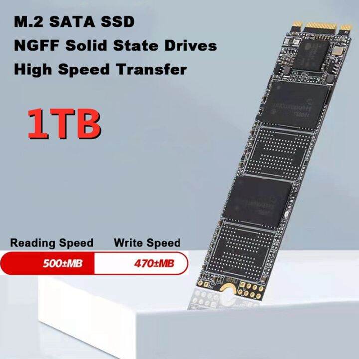 M.2 NGFF SSD M.2 SATA3 1TB Solid State Drive 2280 Internal Hard Disk ...