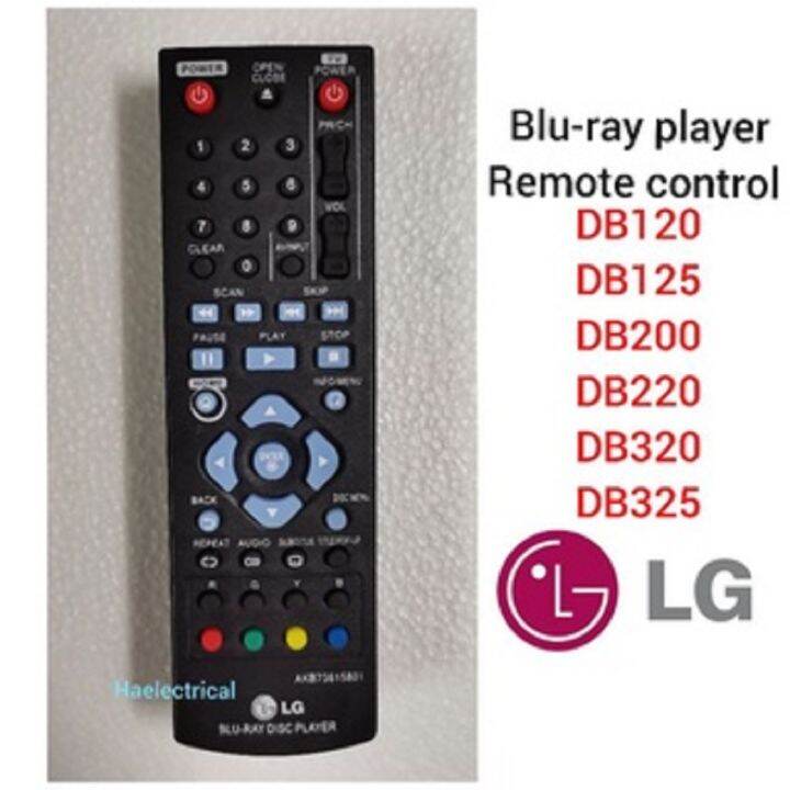 LG Blu-ray DVD player remote control | Lazada