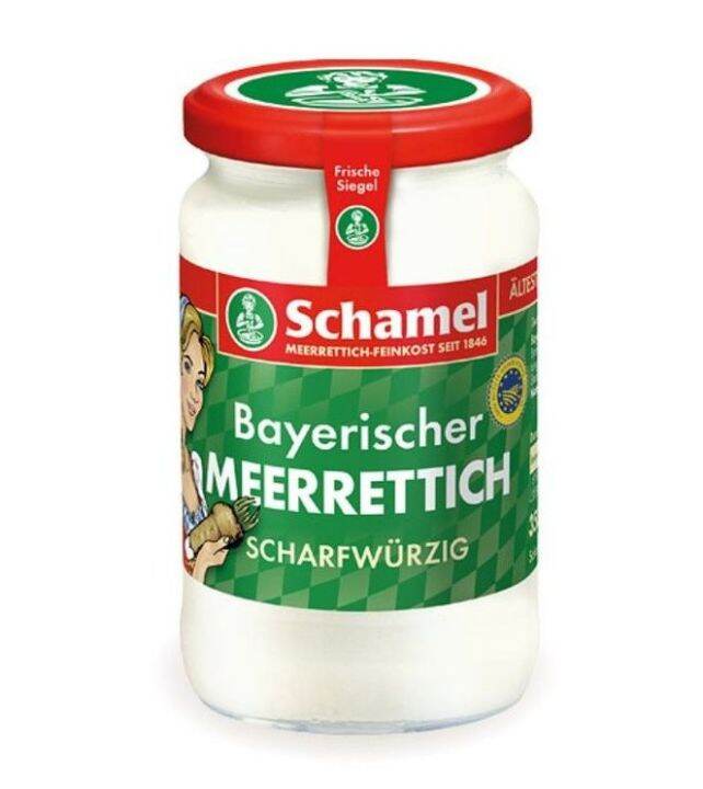 Schamel Bayer Meerrettich ชาเมล ซอสจิ้มเนื้อสัตว์ 350g. | Lazada.co.th