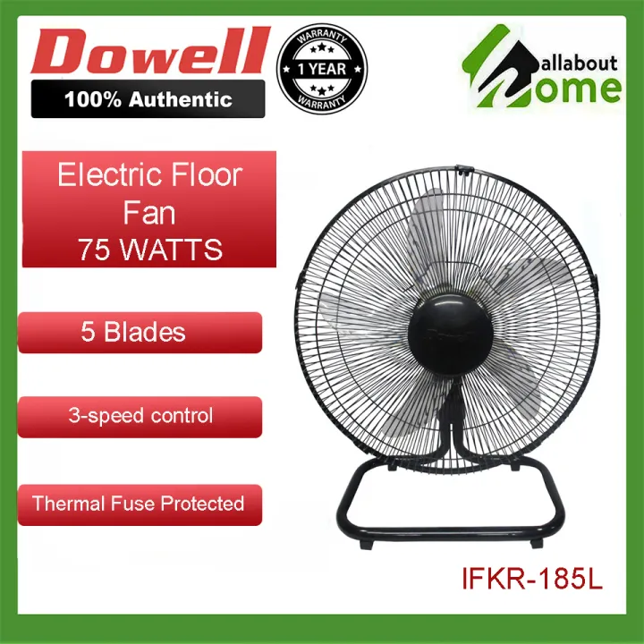 Dowell IFKR-185L Electric Floor Fan | Lazada PH
