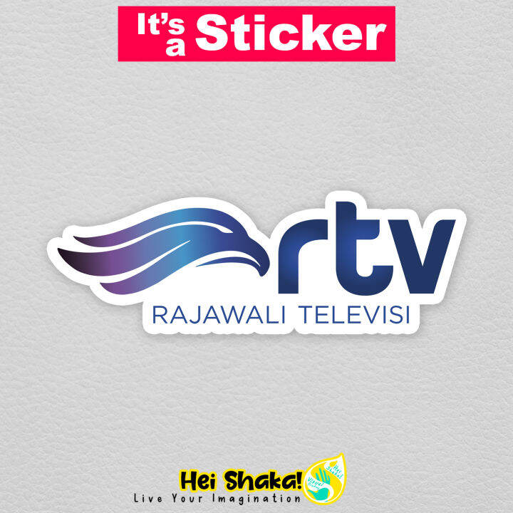 Heishaka Stiker RTV Logo Sticker Vinyl Anti Air | Lazada Indonesia