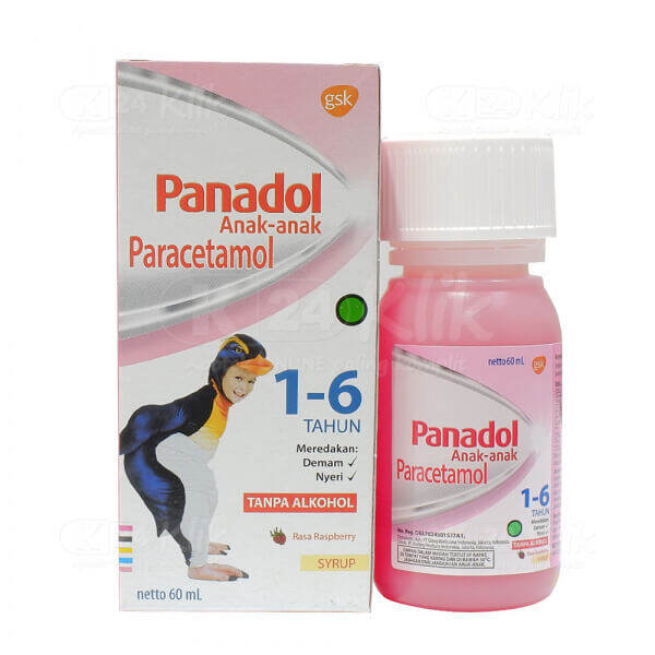 Panadol Paracetamol Sirup 1-6Tahun 60/30ml (Rasa Strawberry) | Lazada ...