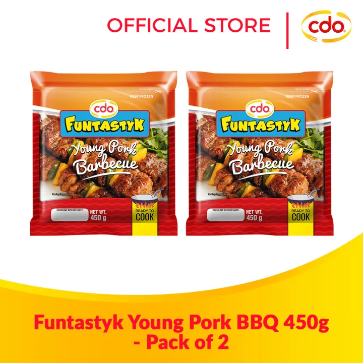 CDO FUNTASTYK Young Pork Barbecue 450g - Pack of 2 | Lazada PH