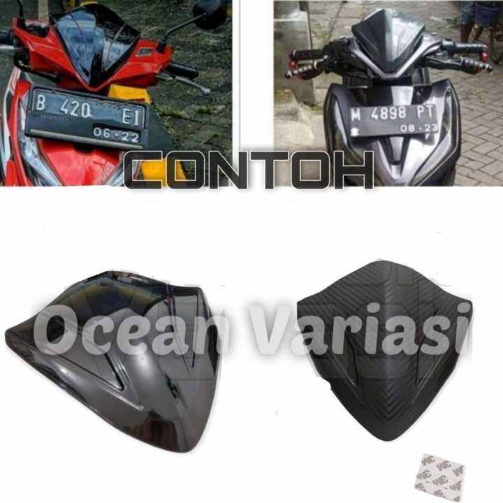 VISOR HONDA BEAT FI ESP INJEKSI MODEL TGP VISOR VARIO 125-150 ALL NEW ...