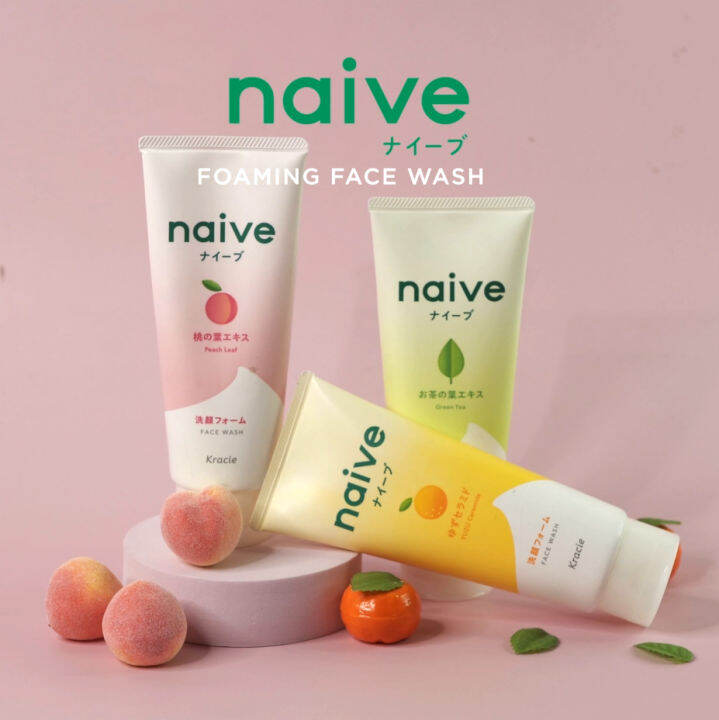 NAIVE Foaming Face Wash - Yuzu Ceramide | Lazada PH