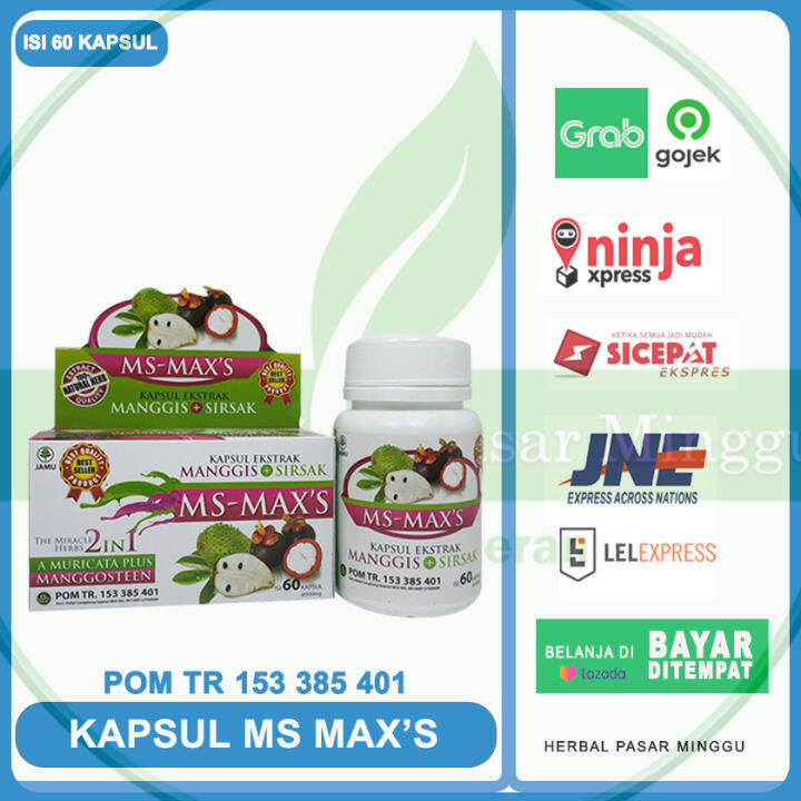 MS MAXS Kapsul Ekstrak Manggis + Sirsak : -Sebagai anti biotik alami ...