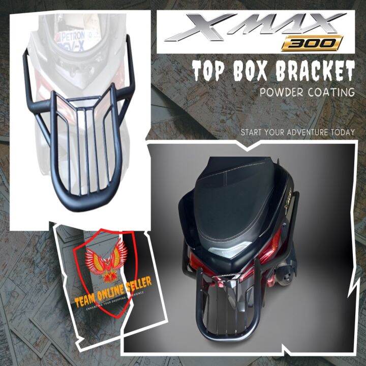 XMAX 300 - TOP BOX BRACKET ( HEAVY DUTY ) | Lazada PH