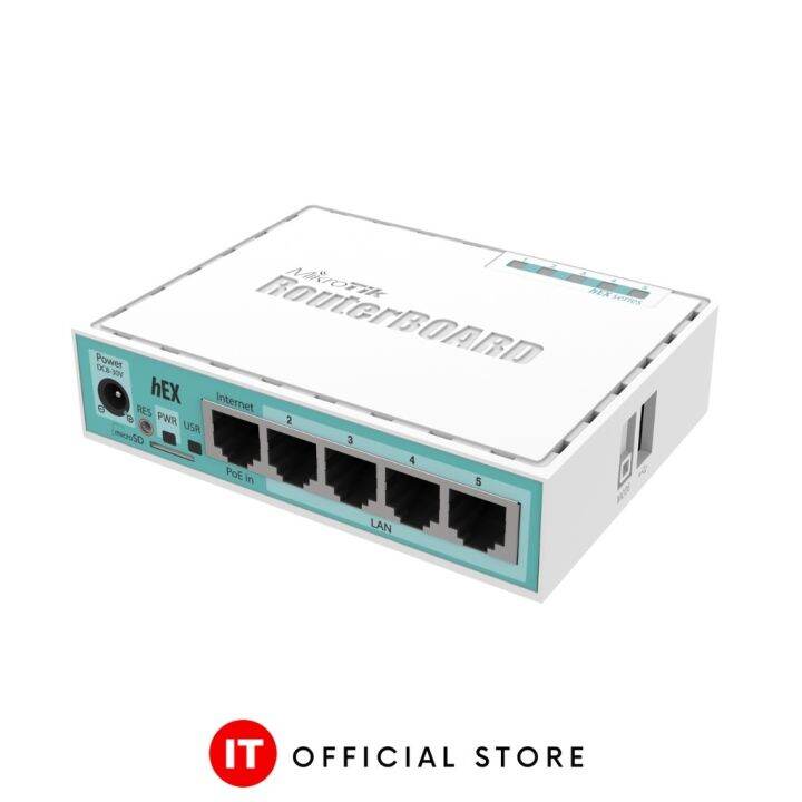 MikroTik Hex Rb750 Gr3 - 5-Port Gigabit Management Router With Anti-Lag ...