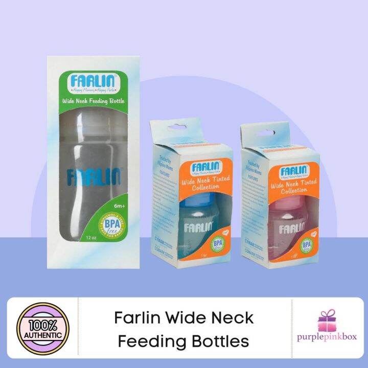 Farlin Wide Neck Feeding Bottles | Lazada PH