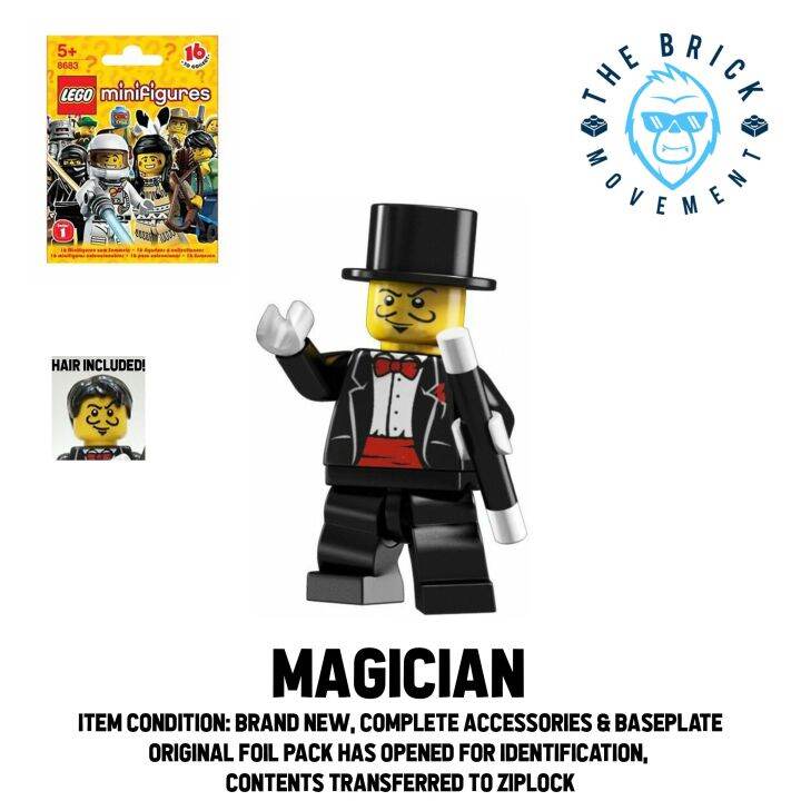 LEGO® Collectible Minifigure Series 1: Magician Minifigure | Lazada PH