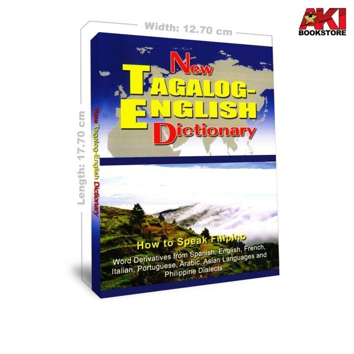 AUTHENTIC New Tagalog-English Dictionary © 2014 How to Speak Filipino ...