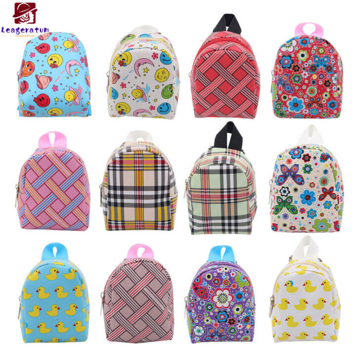 Doll Accessories Backpack Doll Color Cartoon 18 Inch Doll Backpack ...