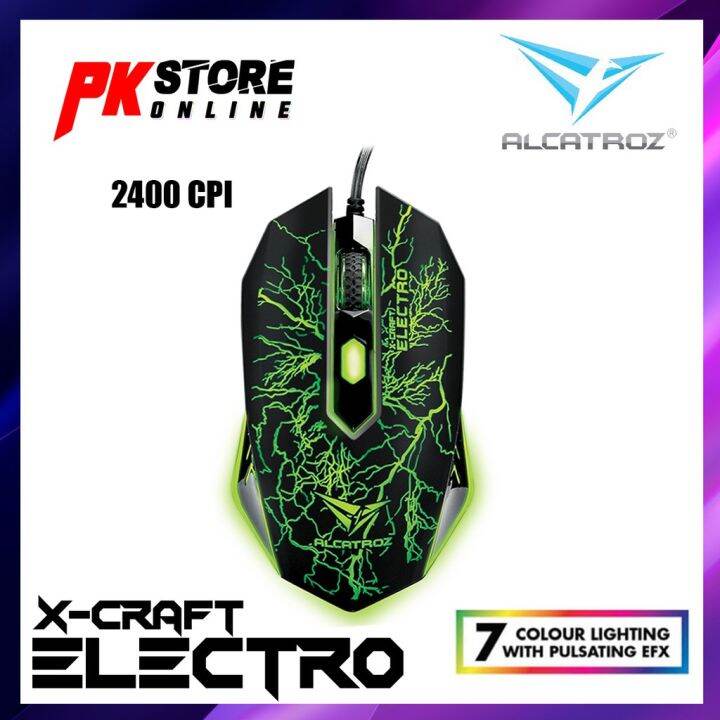 ELECTRO CLASSIC ALCATROZ GAMING MOUSE | Lazada
