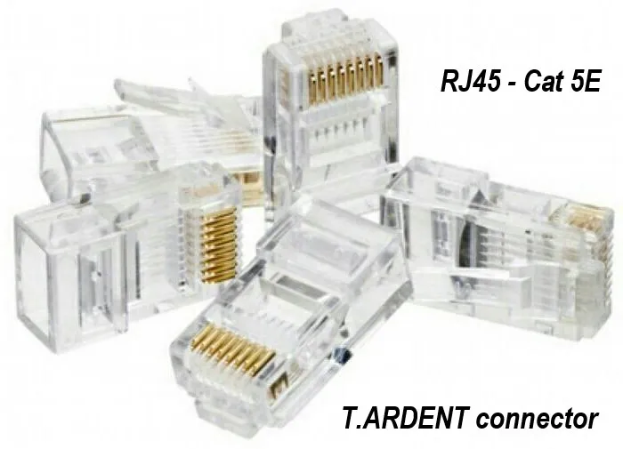 konektor RJ45 CONNECTOR RJ 45 JACK LAN UTP paket 100 pcs | Lazada Indonesia