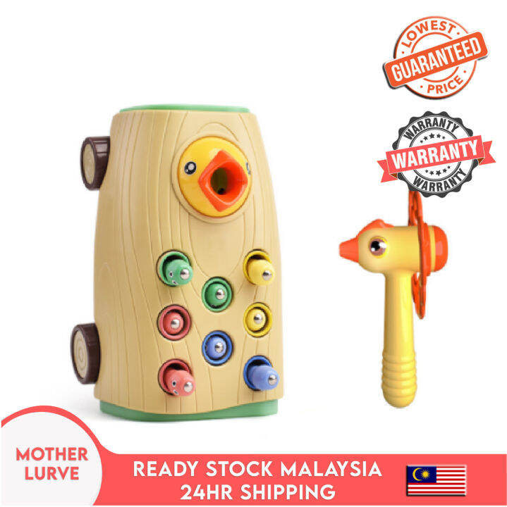 Woodpecker Insect Catching Feeding Whack A Mole Toy Worm Cute Kid ...